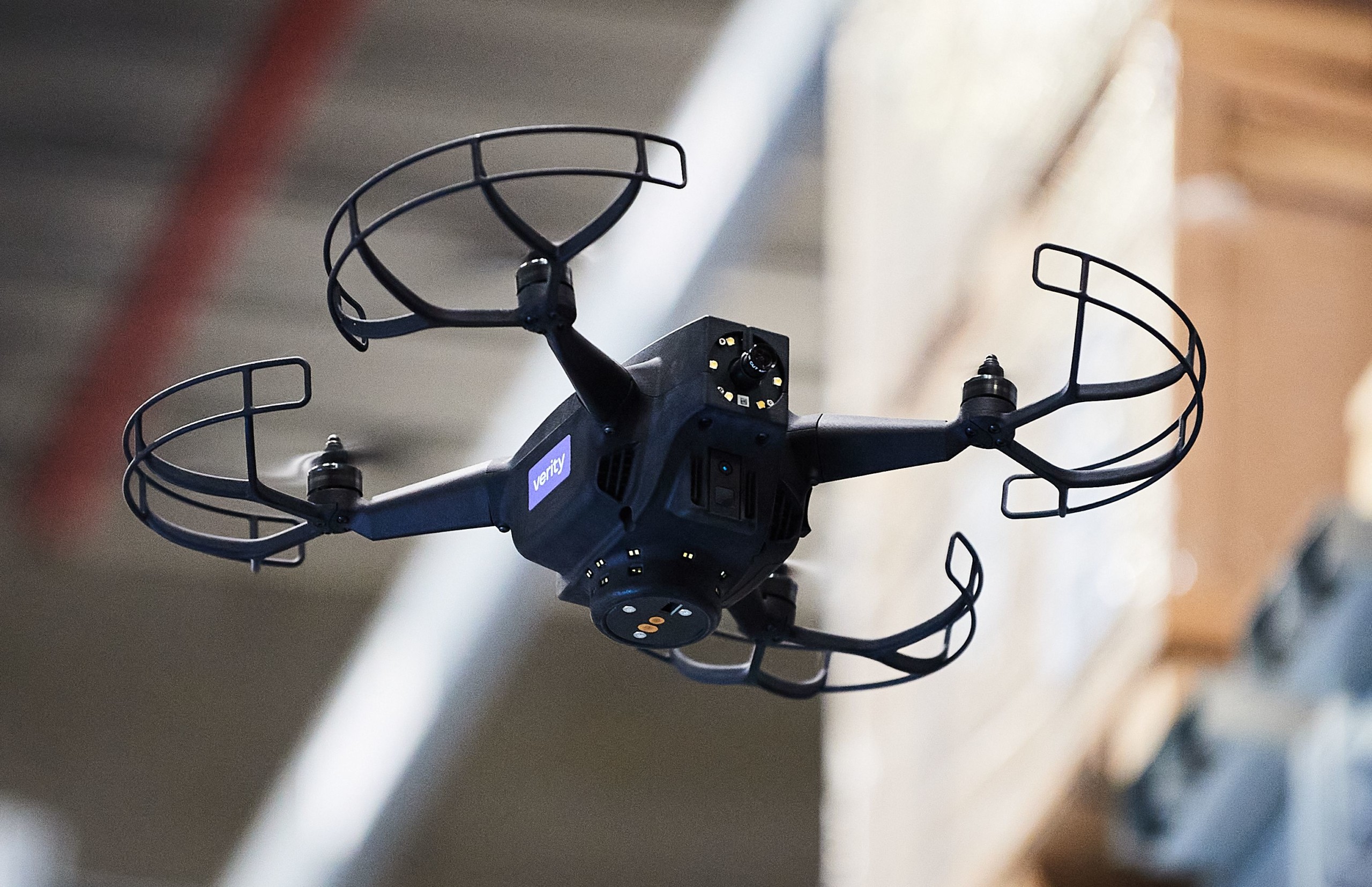 Drones doing essential work indoors